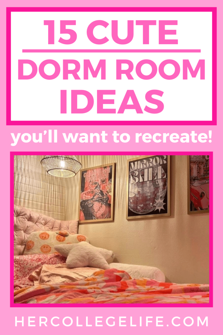 15 Cute Dorm Room Ideas You Need to Recreate - Her College Life